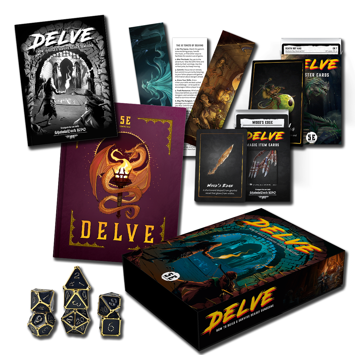 DELVE for 5E & Shadowdark – Eventyr Games