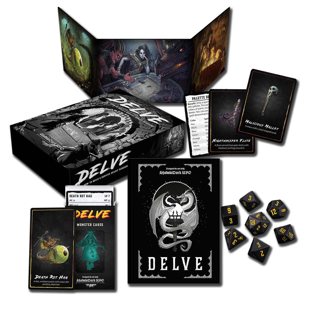 DELVE for Shadowdark – Eventyr Games