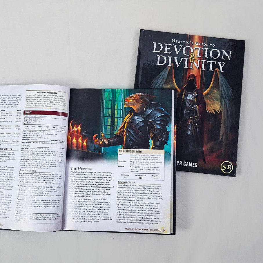 Heretic's Guide to Devotion & Divinity – Eventyr Games