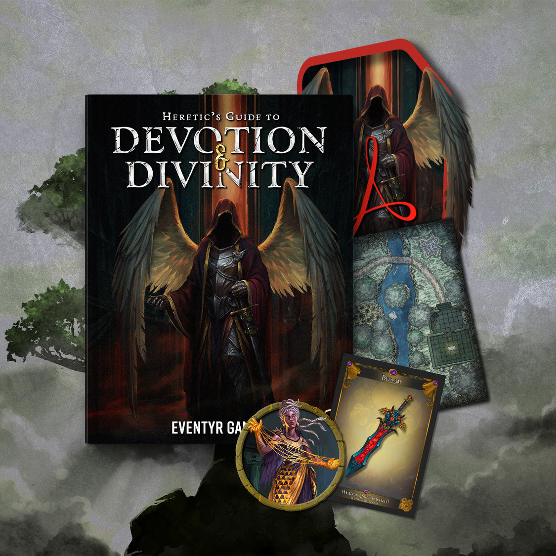 Heretic's Guide to Devotion & Divinity Hardcover & PDF – Eventyr Games