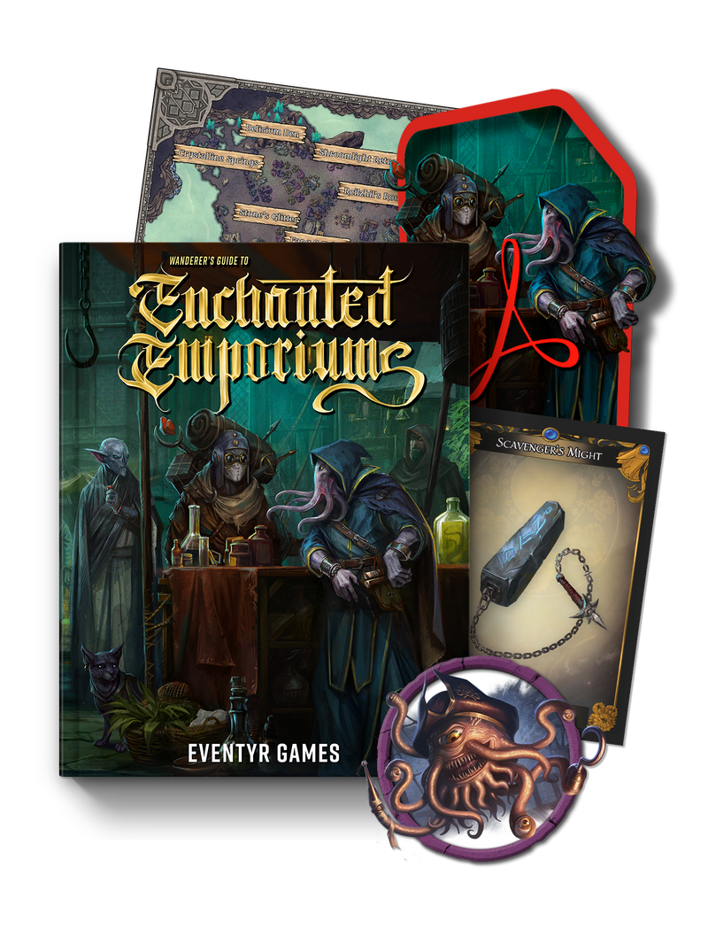 Wanderer's Guide to Enchanted Emporiums Bundle (pre-order) – Eventyr Games