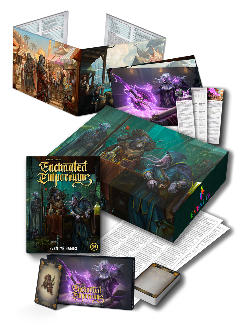 Wanderer's Guide to Enchanted Emporiums Deluxe Box – Eventyr Games