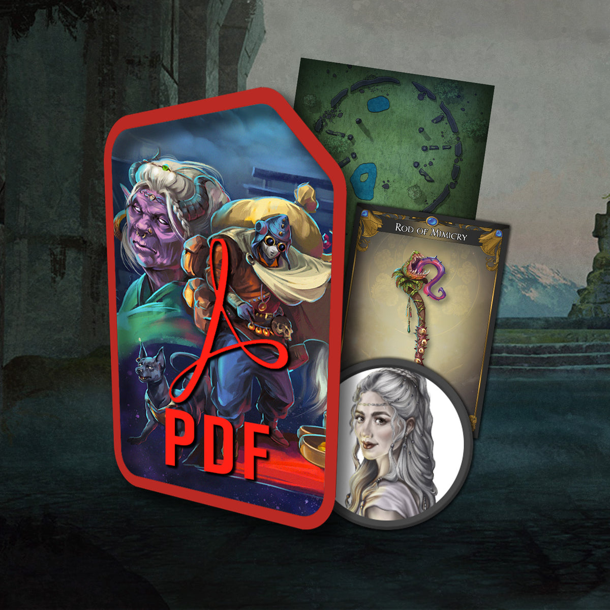 Wanderer's Guide to Merchants & Magic PDF – Eventyr Games